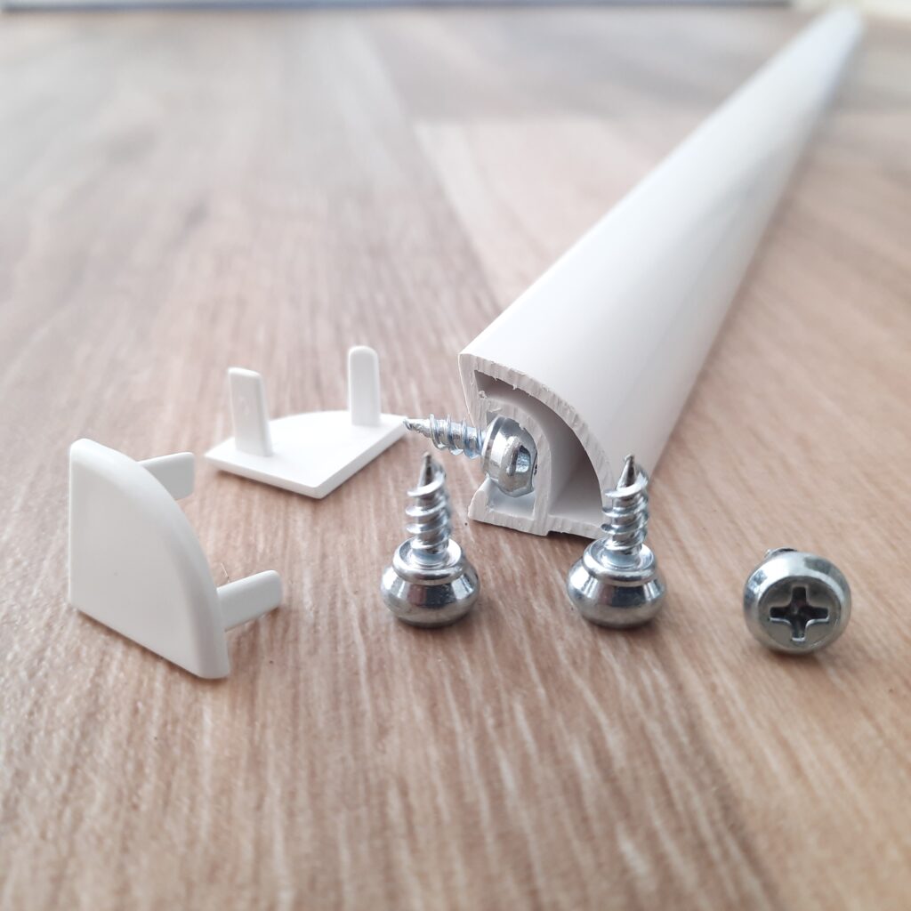 Rejet d'eau PVC blanc pour fenêtres et portes- ETOCIM