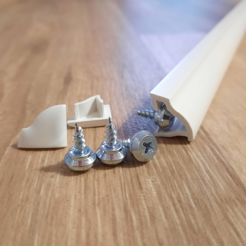 Rejet d'eau PVC blanc pour fenêtres et portes- ETOCIM